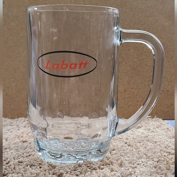 Labatt | Dining | Vintage Labatt Glass Beer Mug | Poshmark